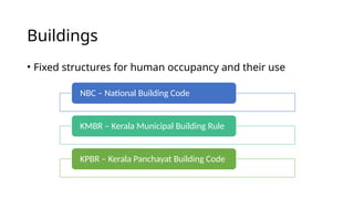 TYPES OF BUILDING Prepared by Reshmy M R | PPTX