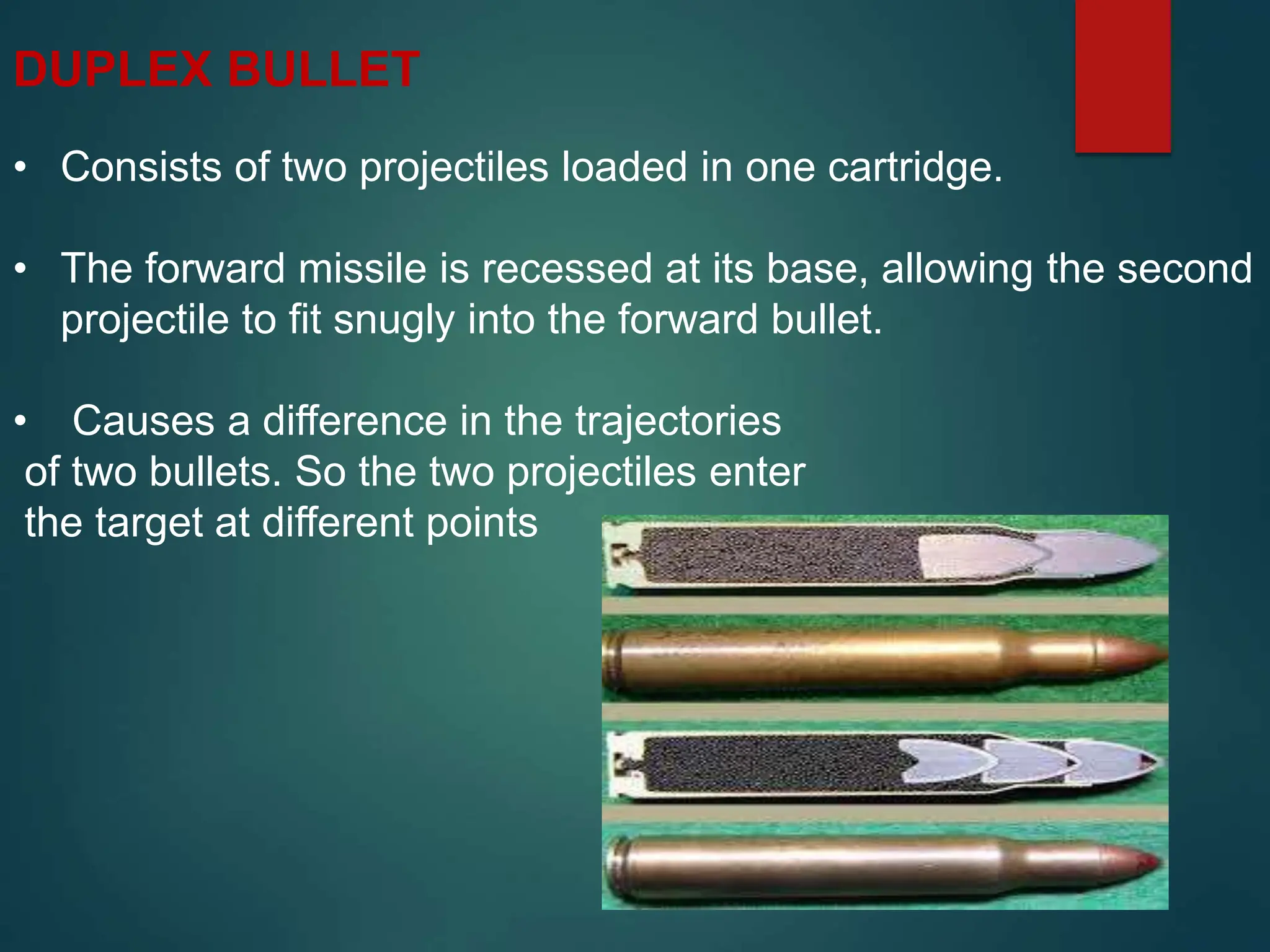 Ballistics (Types of Bullets with detailed explanation).pptx