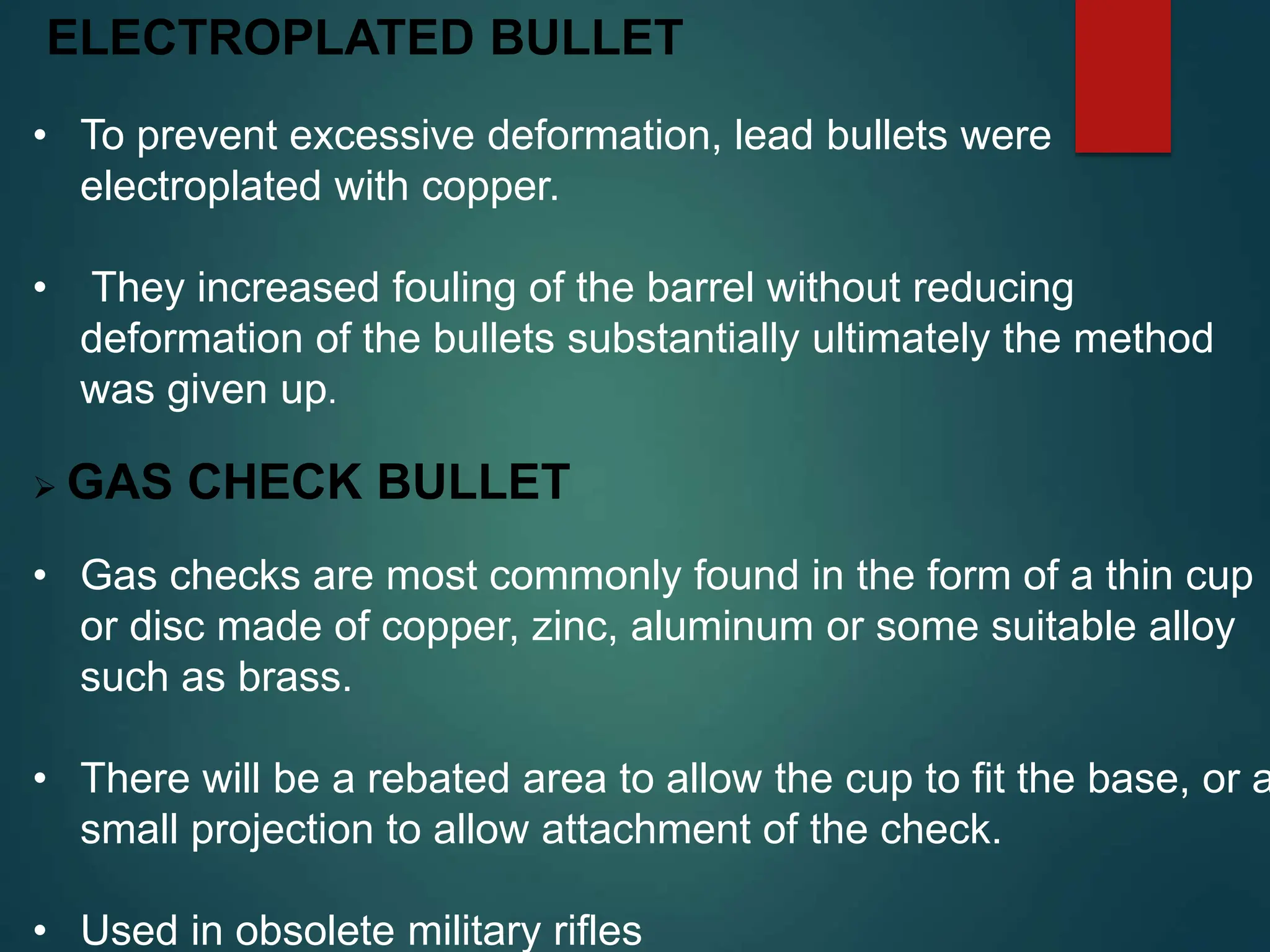 Ballistics (Types of Bullets with detailed explanation).pptx