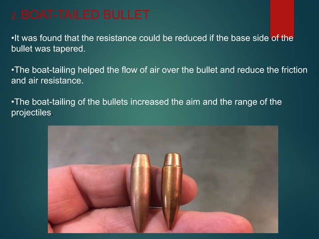 Ballistics (Types of Bullets with detailed explanation).pptx | Arms ...