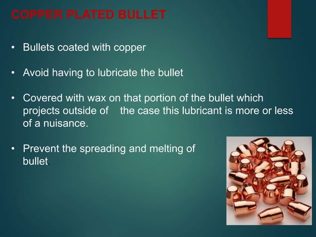 Ballistics (Types of Bullets with detailed explanation).pptx