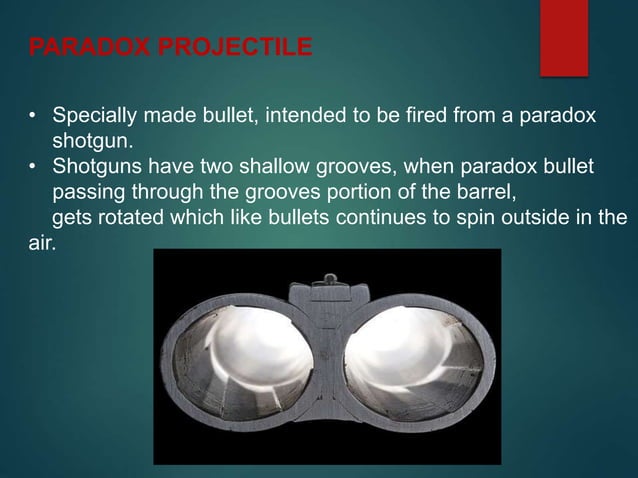 Ballistics (Types of Bullets with detailed explanation).pptx | Arms ...