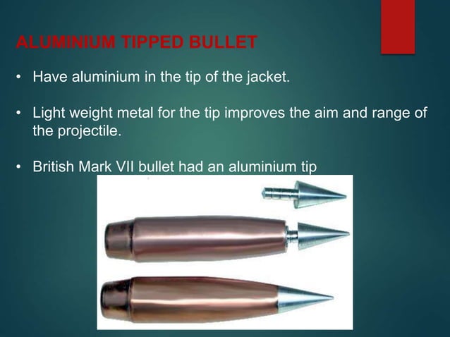 Ballistics (Types of Bullets with detailed explanation).pptx | Arms ...
