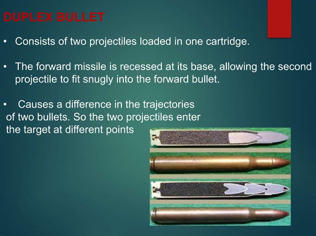 Ballistics (Types of Bullets with detailed explanation).pptx | Arms ...