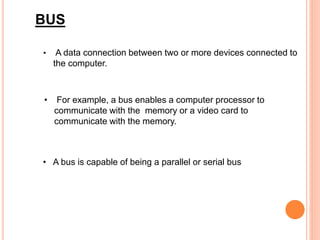 Types Of Buses | PPTX