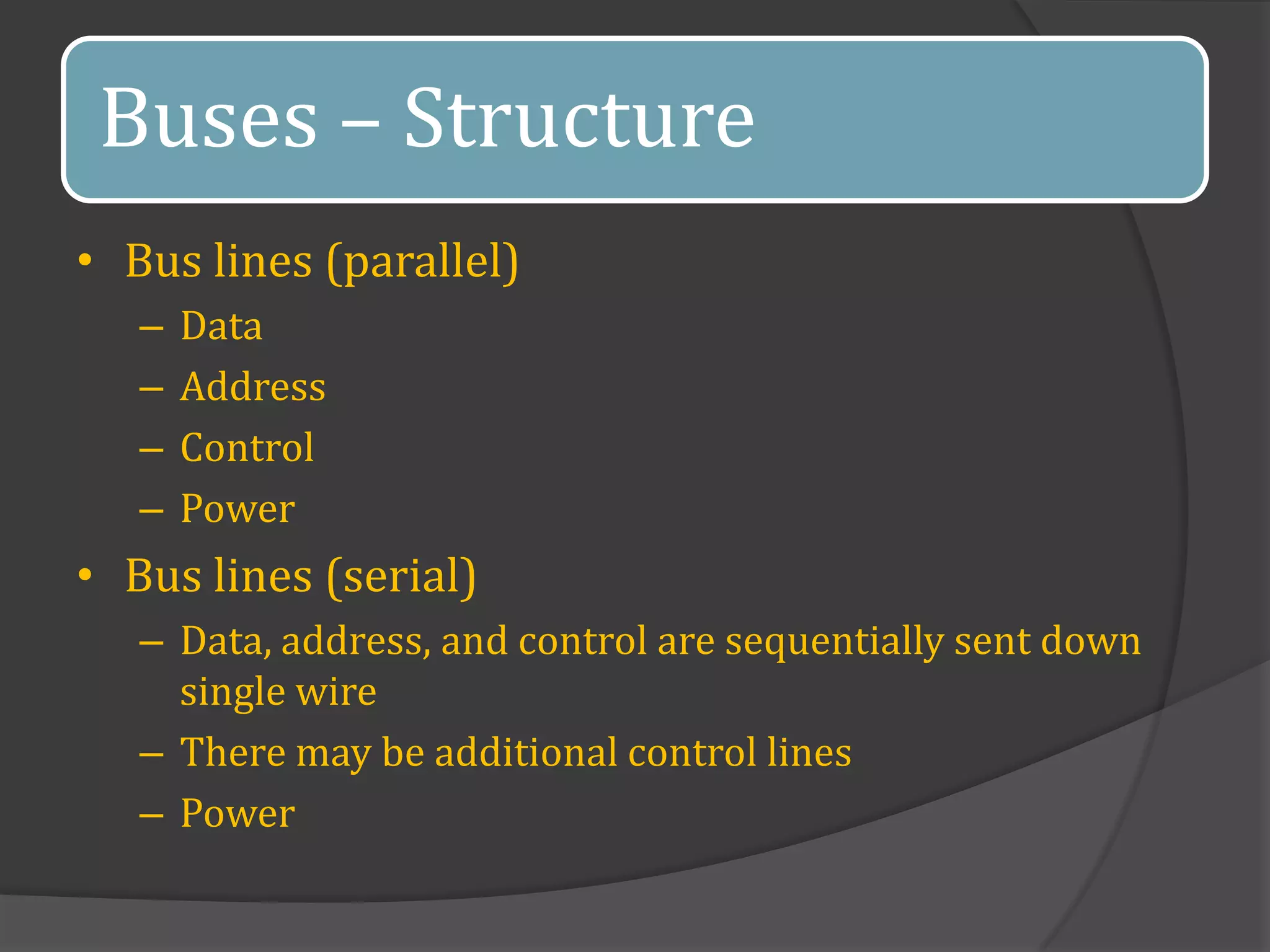 Types of buses of computer | PPT | Free Download