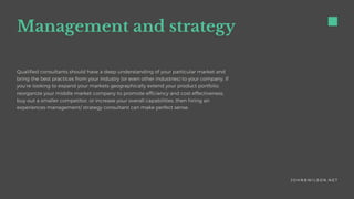 Types of Business Consultants: What they do and why you might need one ...