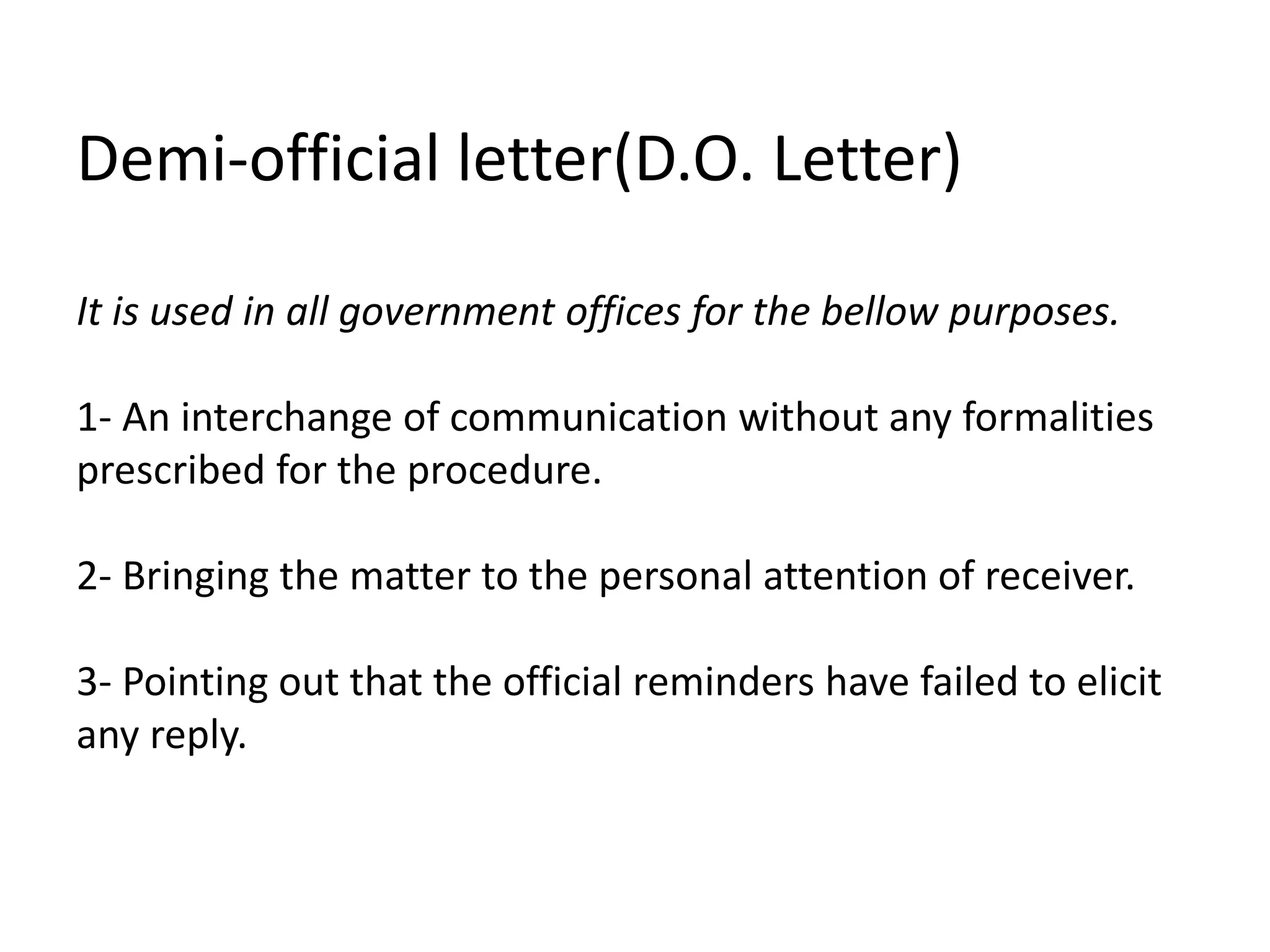 Types of business correspondence | PPTX