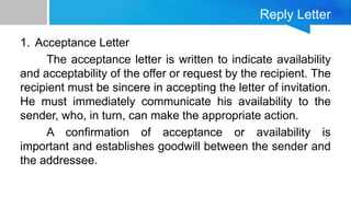 Types of Business Letter | PPTX | Publishing Industry | Industries