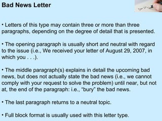Ppt on Business letters and its types | PPT
