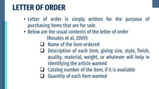 Types of Business Letters (midterm) | PPT