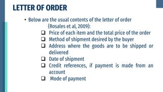 Types of Business Letters (midterm) | PPT