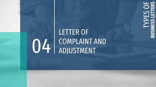Types of Business Letters (midterm) | PPT