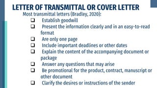 Types of Business Letters (midterm) | PPT