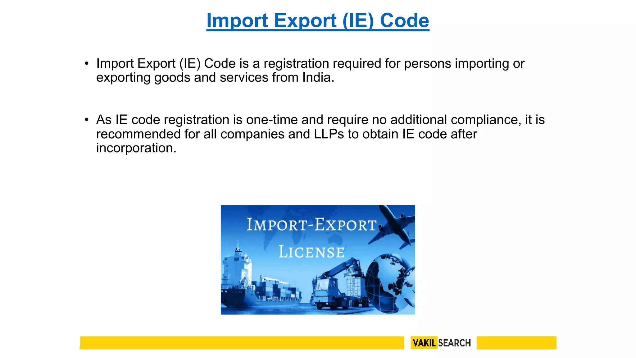 Types of business licenses and certification in india | PPTX