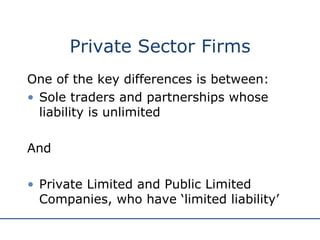 Types Of Business Organisation | PPT