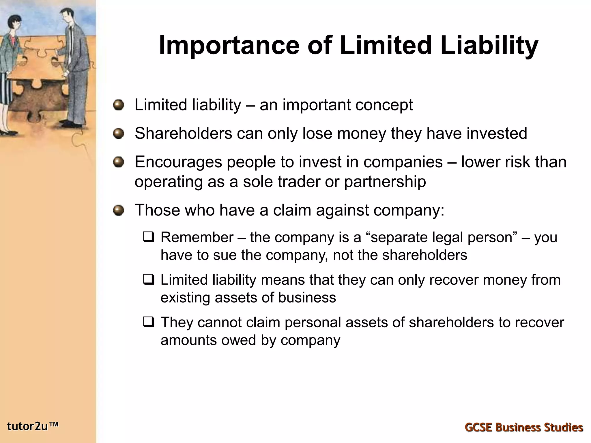Types of business organisation ppt (2).ppt | Business Accounting ...