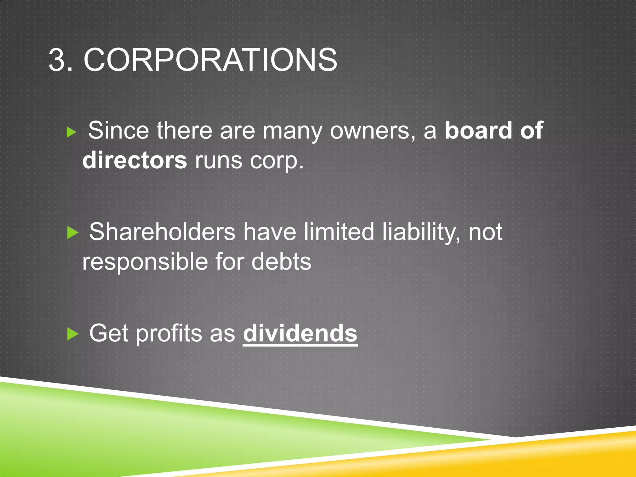 Types of Business Ownership | PPTX