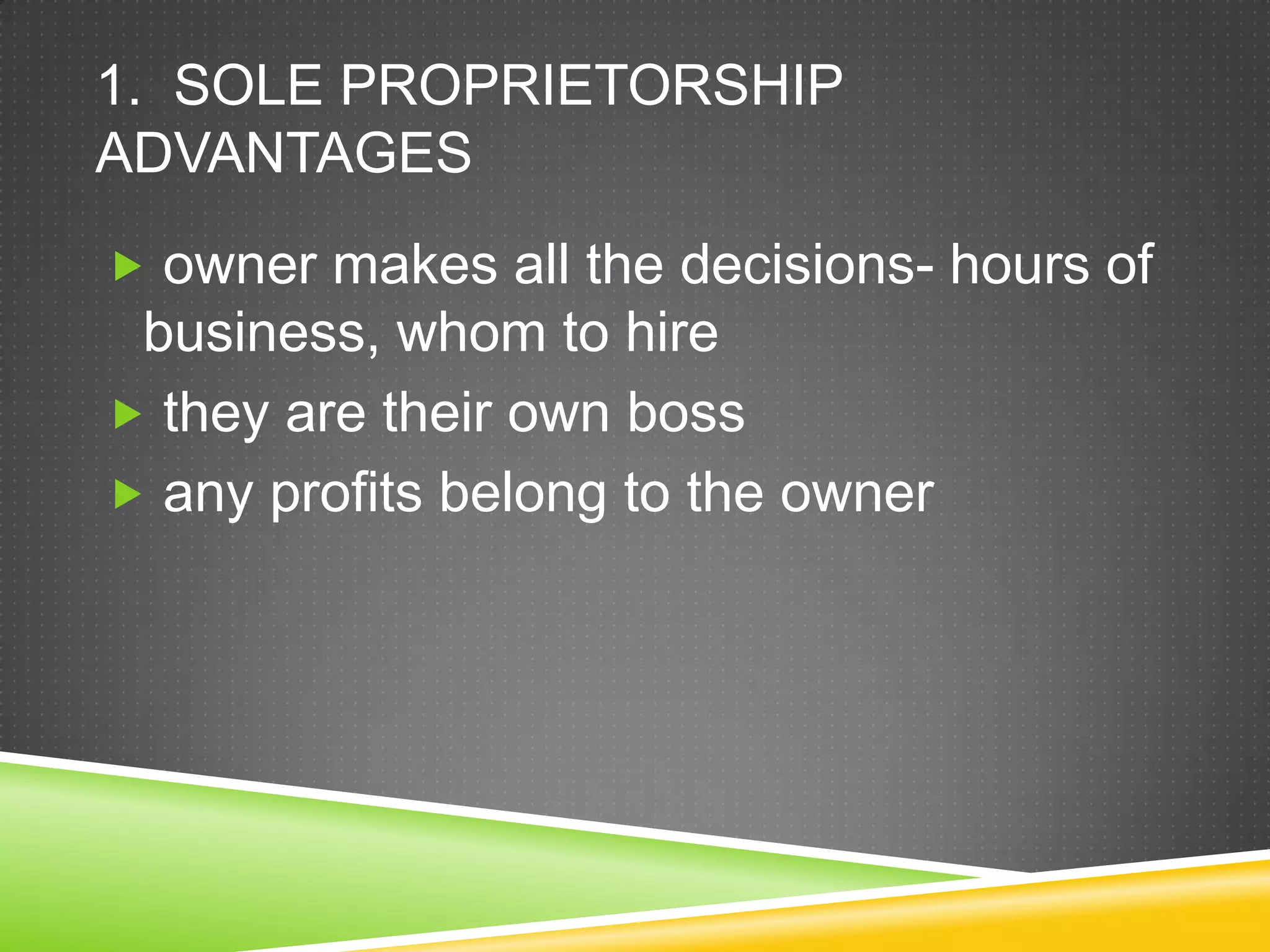 Types of Business Ownership | PPTX