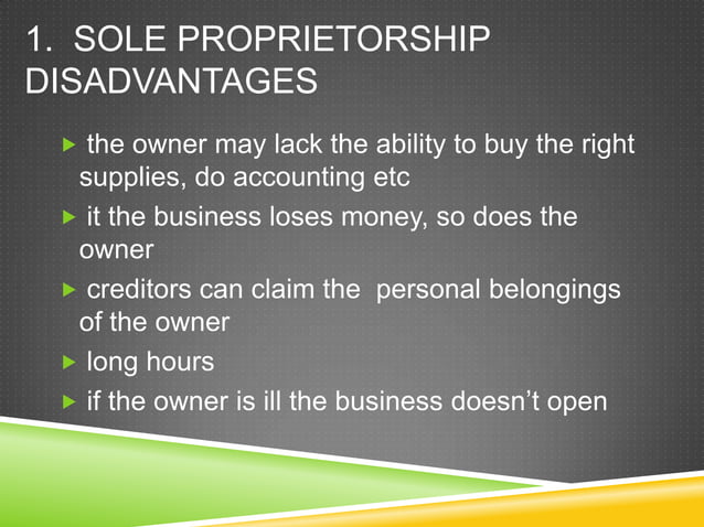 Types of Business Ownership | PPTX | Business | Business and Finance