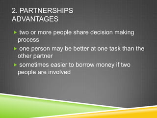 Types of Business Ownership | PPTX