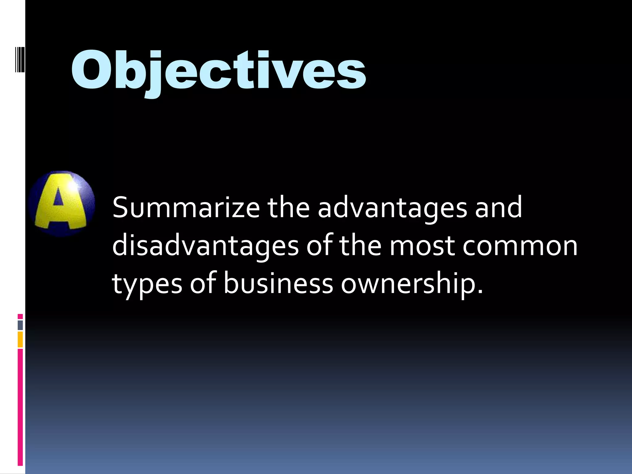 Types of business_ownership, BBA STUDY MATERIAL | PPT