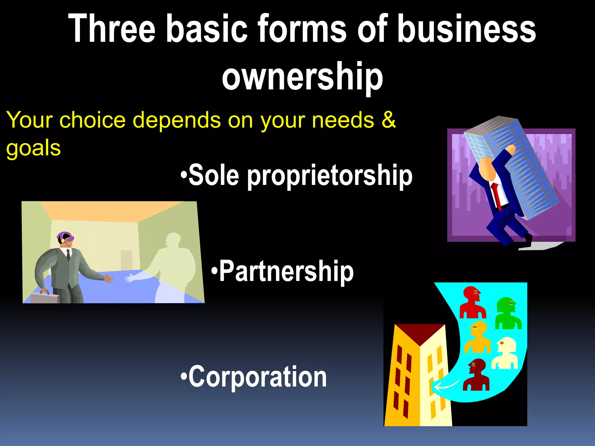 Types of business_ownership, BBA STUDY MATERIAL | PPTX