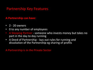 Types of business ownership | PPTX