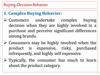 Types of buying decision behavior | PPTX