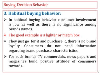 Types of buying decision behavior | PPTX