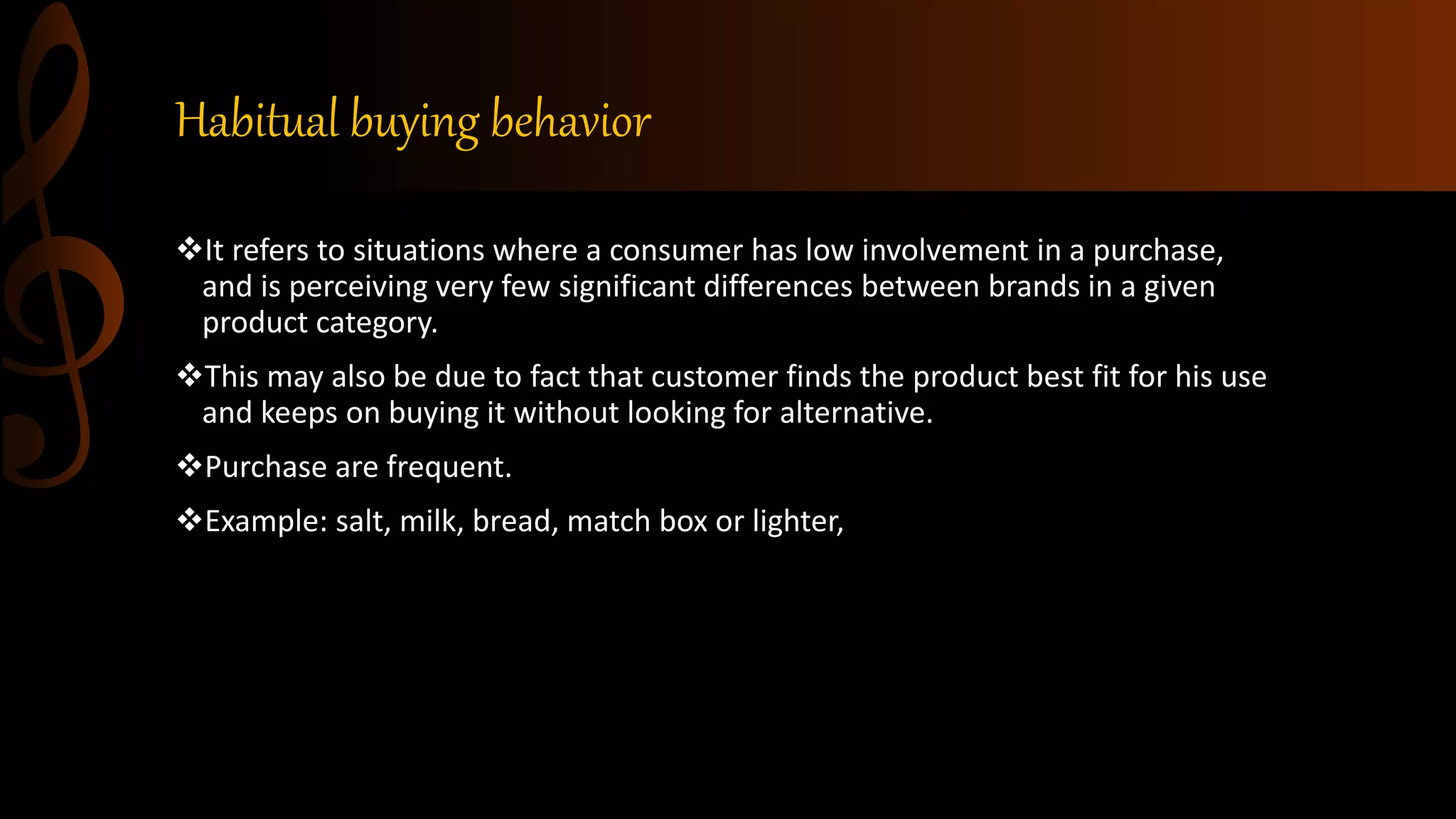 Types of buying decision behavior | PPTX