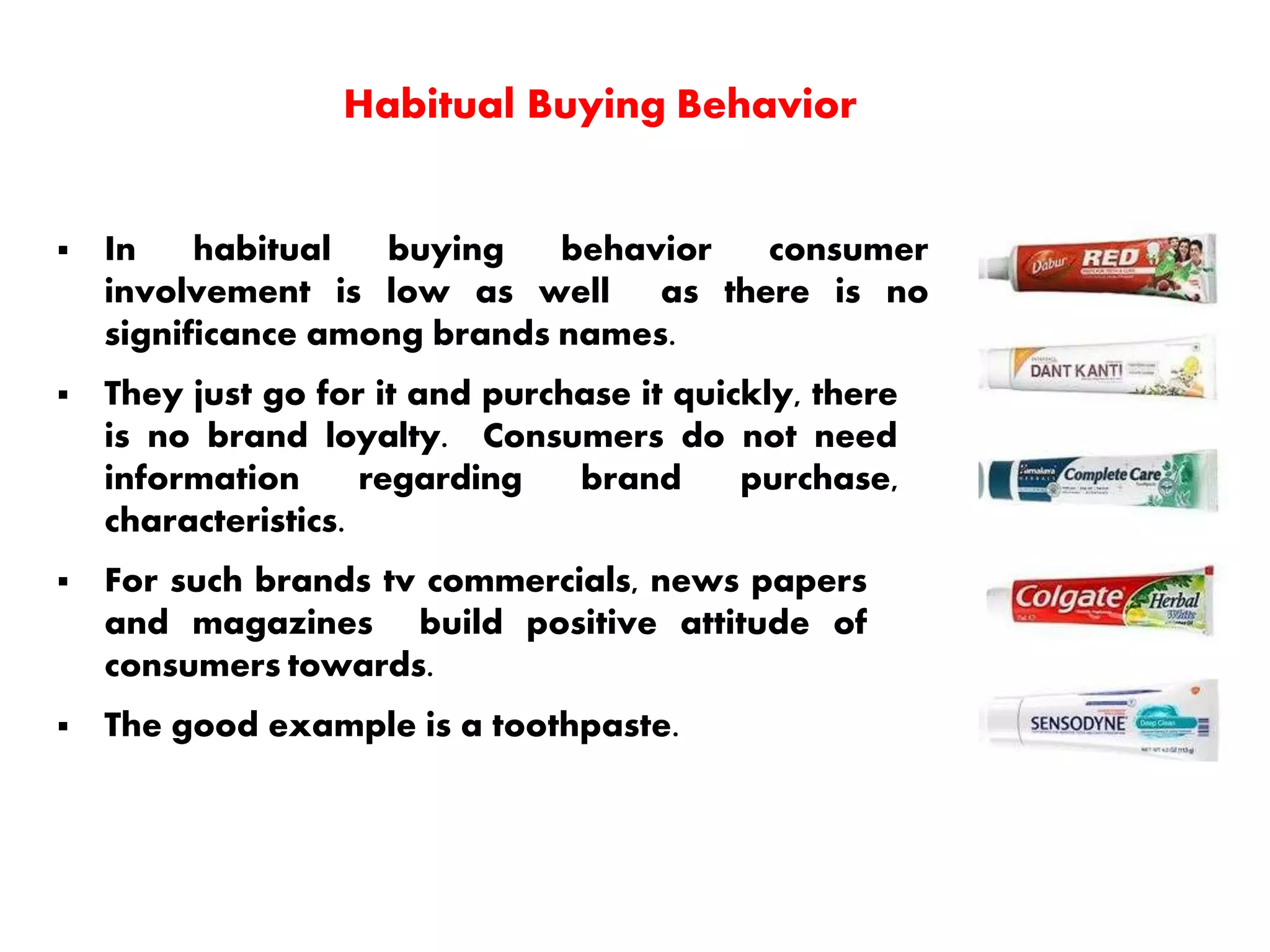 Types of buying decision behaviors and buyer decision process | PPTX