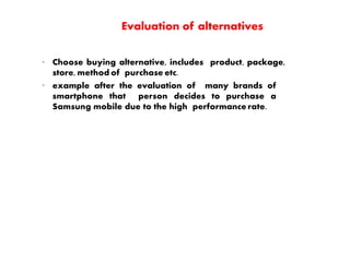 Types of buying decision behaviors and buyer decision process | PPTX