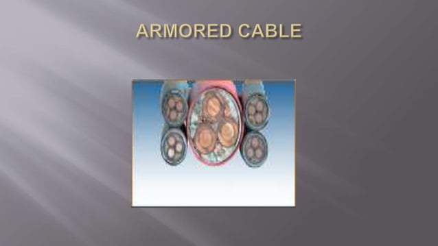 Types of cables | PPTX