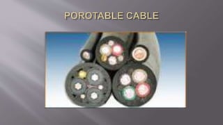 Types of cables | PPTX