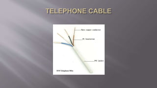 Types of cables | PPTX