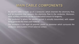 Types of cables | PPTX