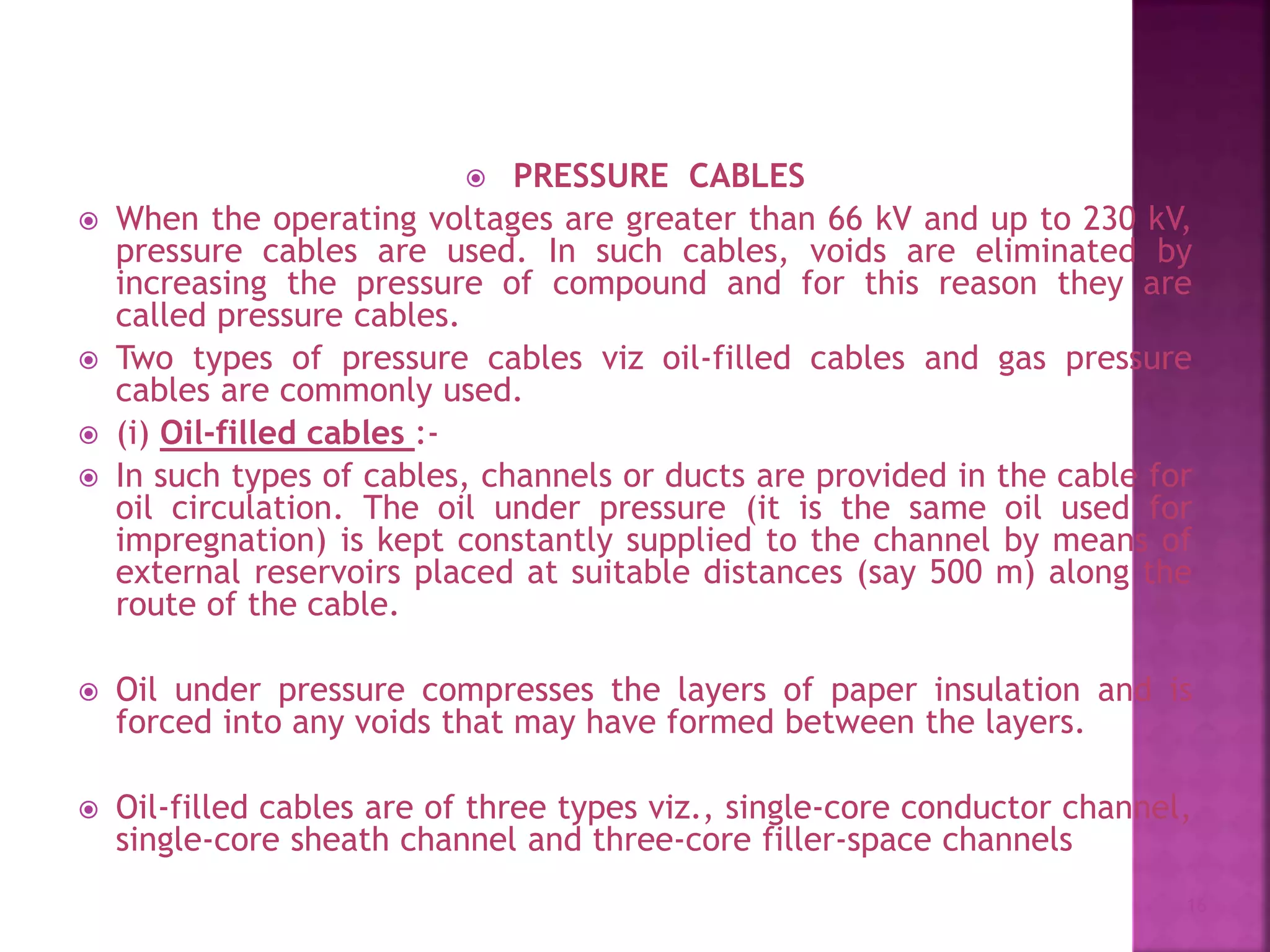 Types of cables | PPTX