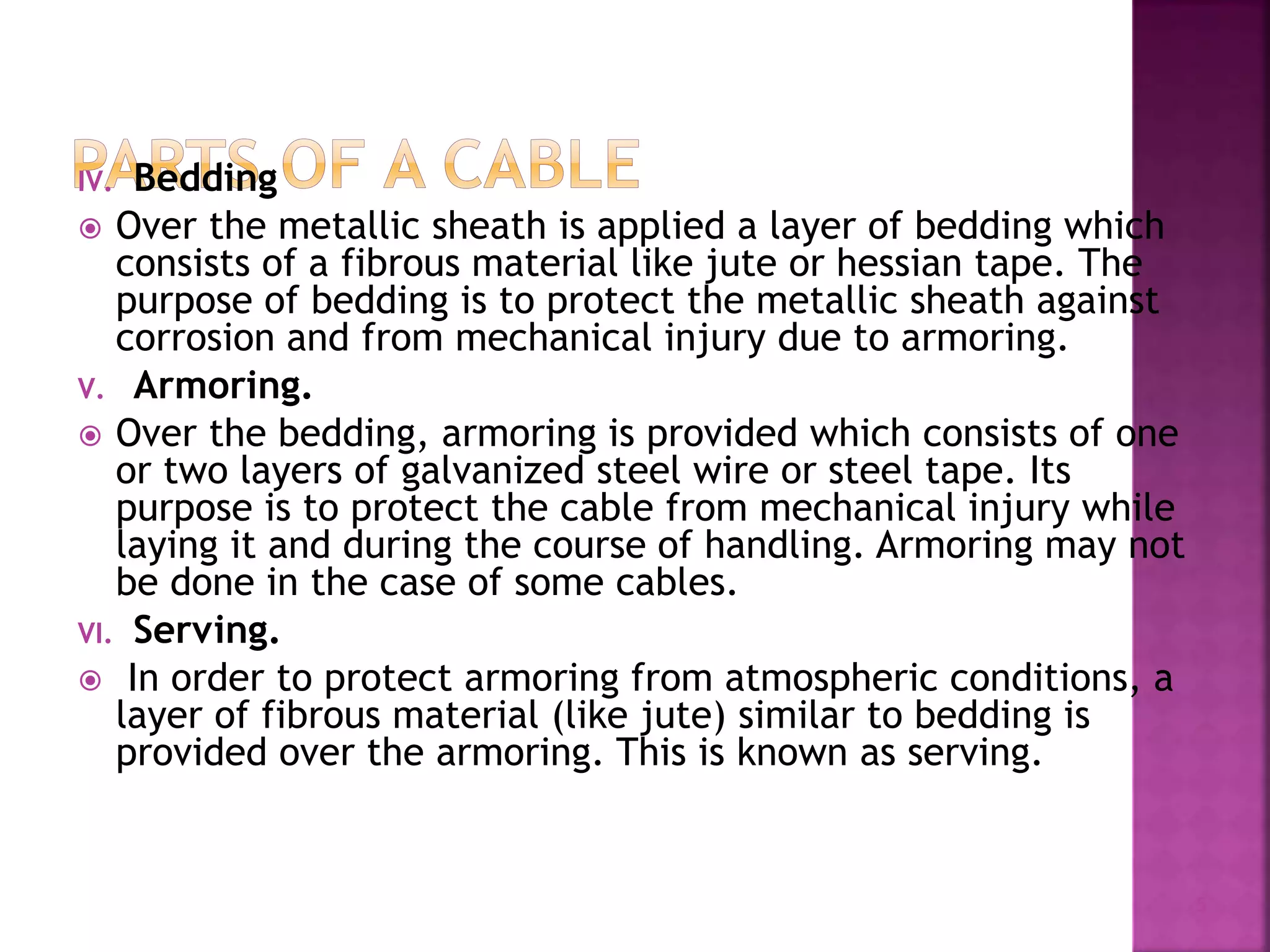 Types of cables | PPTX