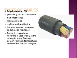 Types of cables | PPTX