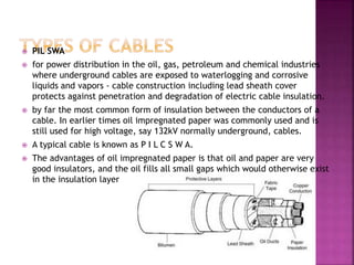 Types of cables | PPTX