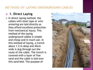 Types of cables | PPTX