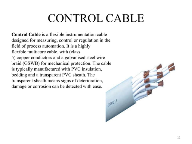 types of cables .pptx | Physics | Science