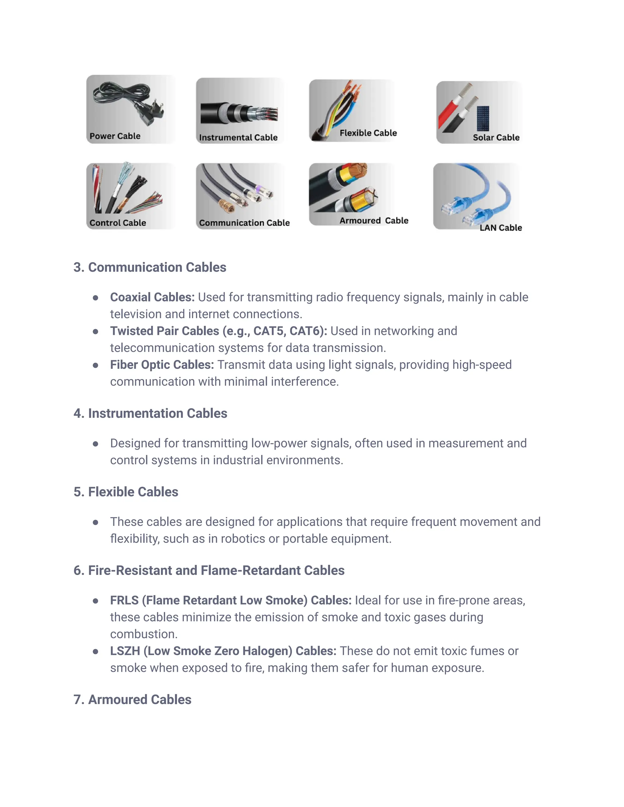Types of Cables - Essential guide on cables .pdf | Computer Networking | Computing