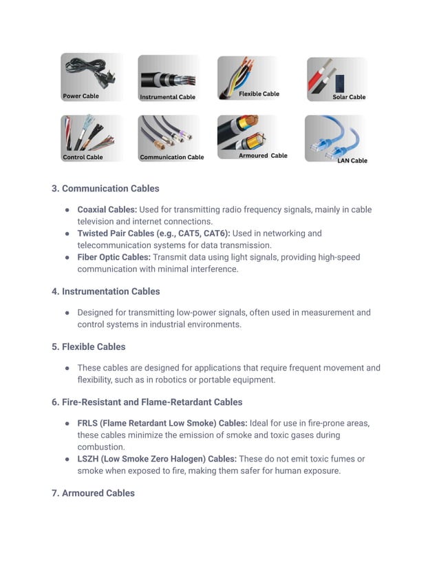 Types of Cables - Essential guide on cables .pdf