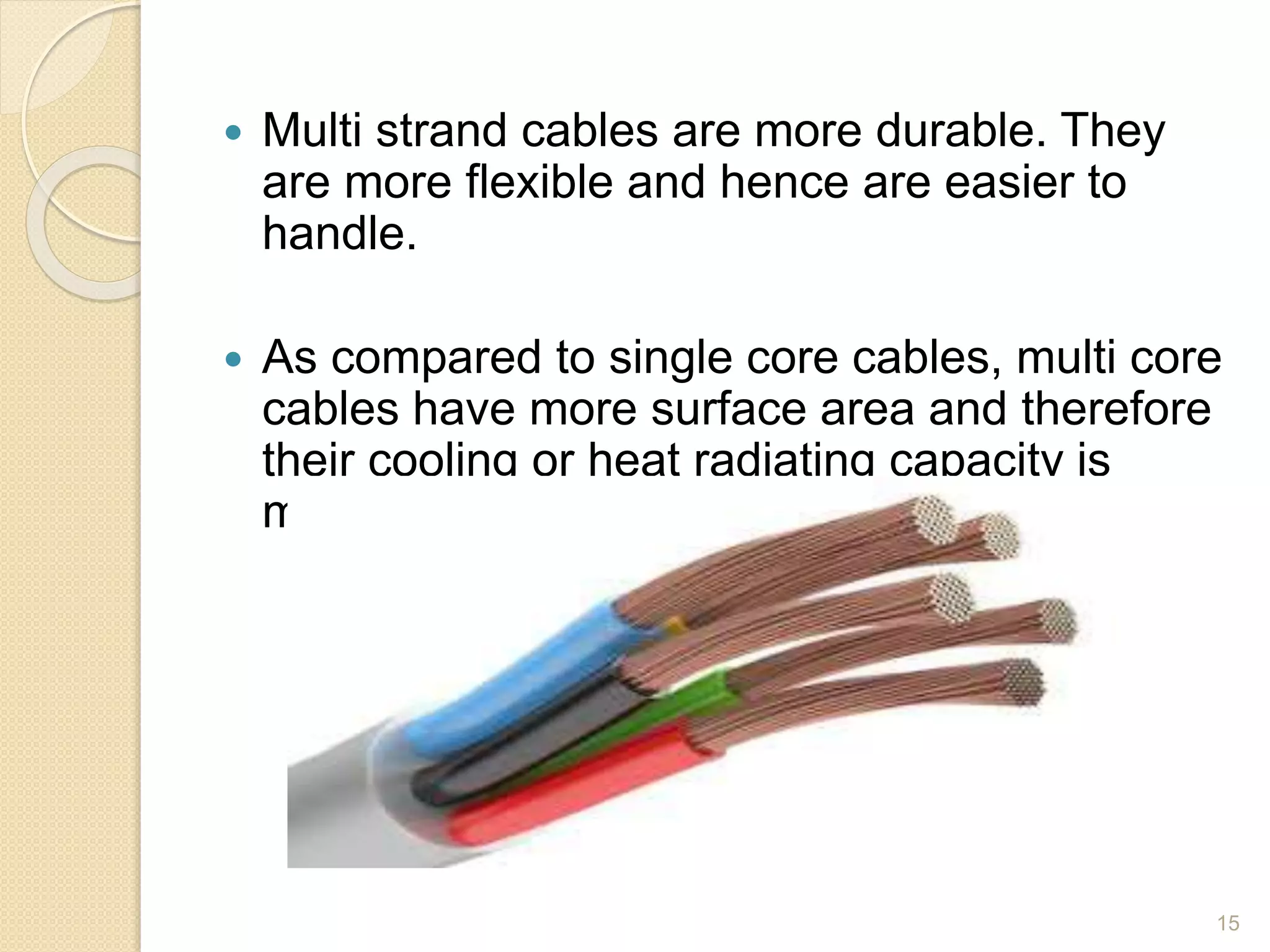 Types of cables | PPTX