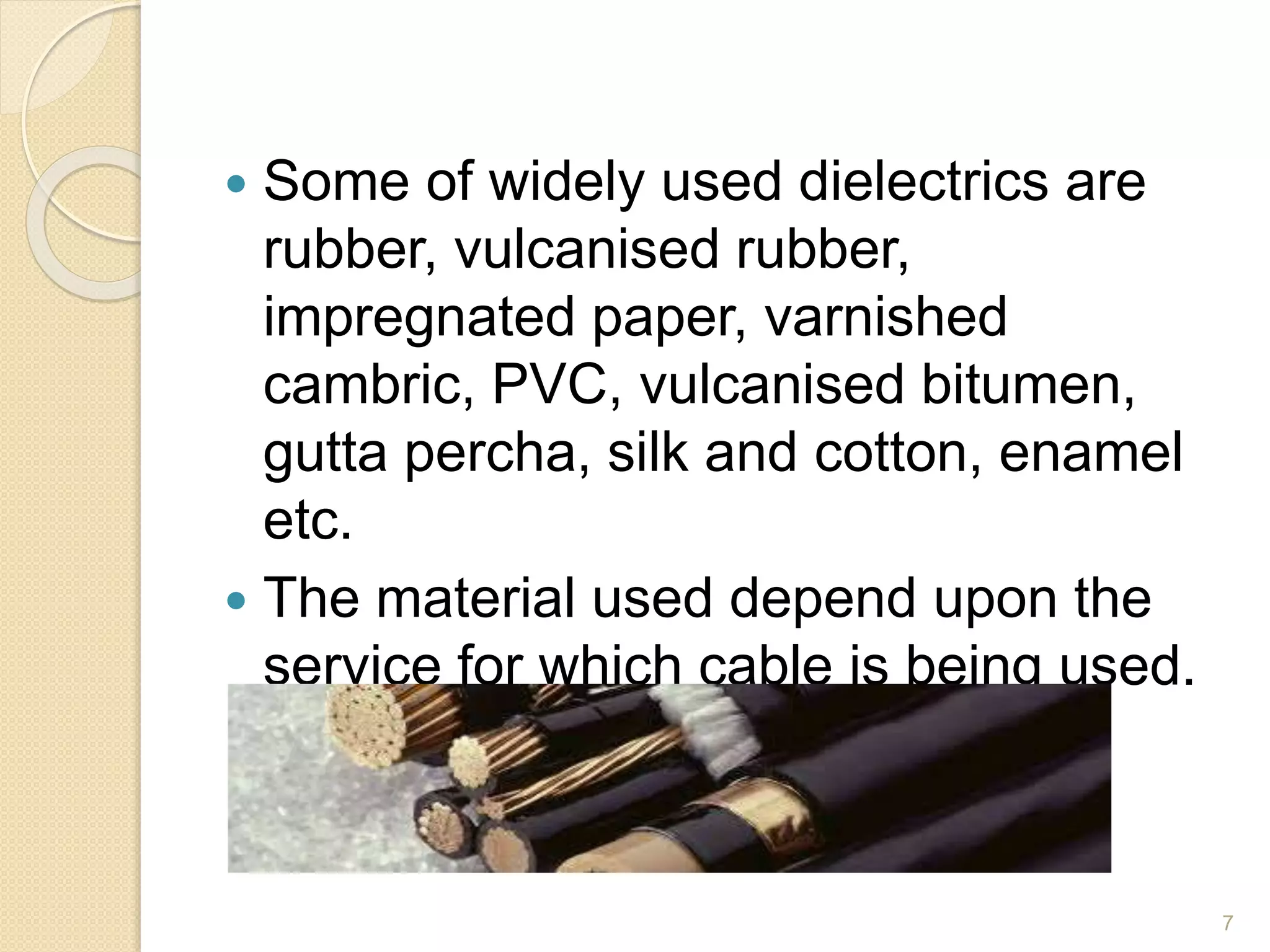 Types of cables | PPTX