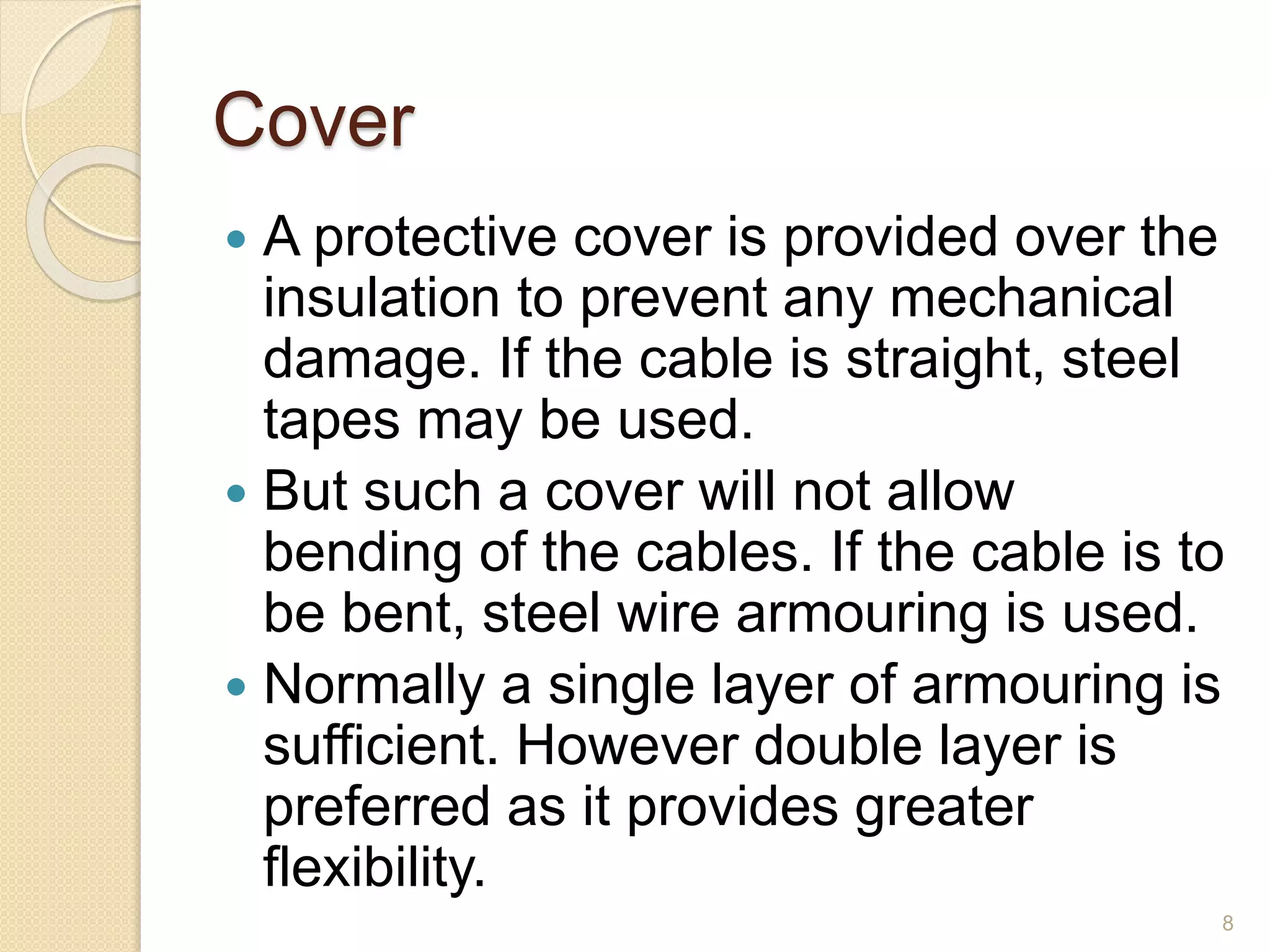 Types of cables | PPTX