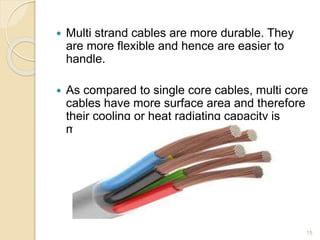 Types of cables | PPTX