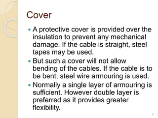 Types of cables | PPTX